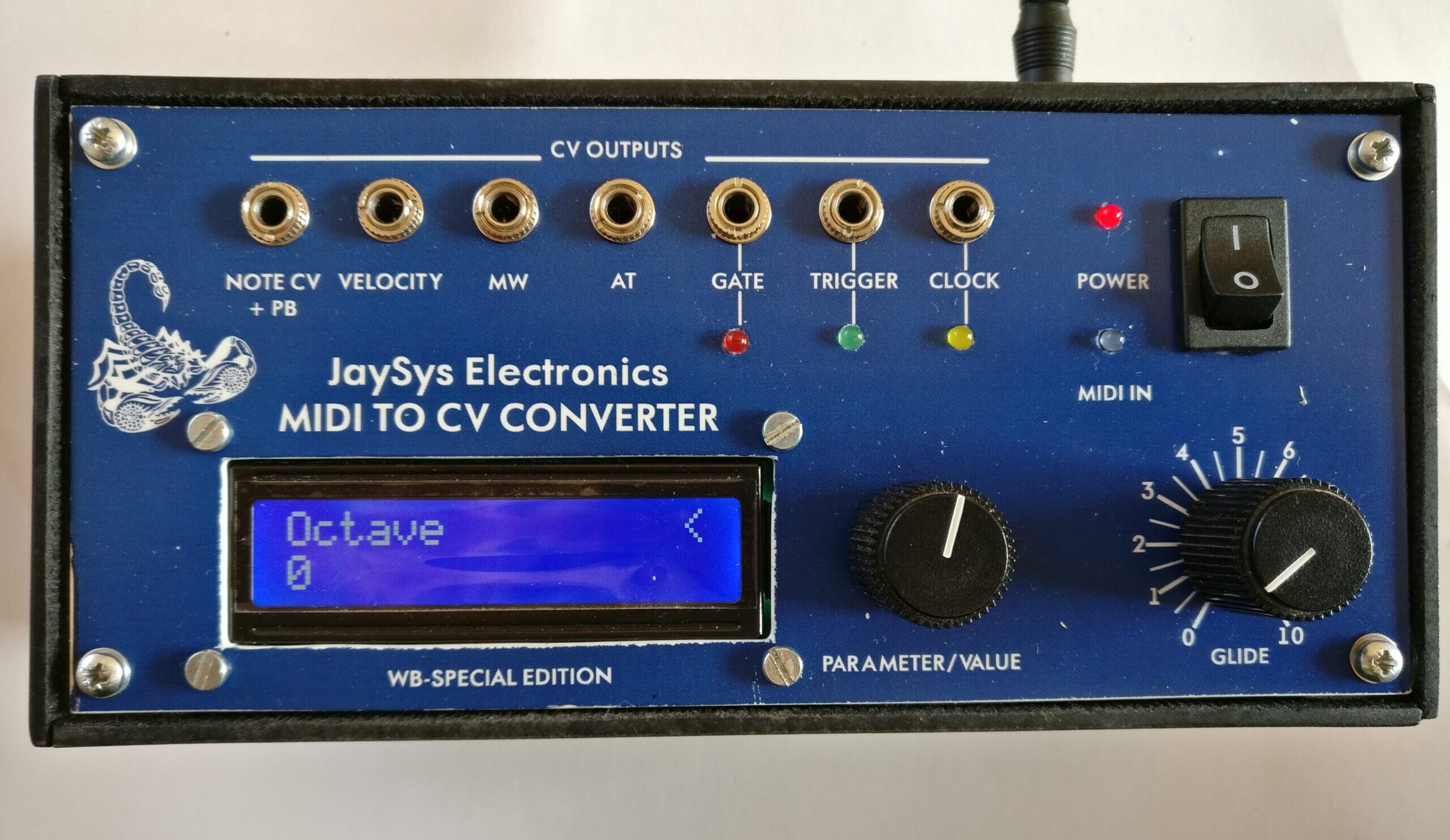MIDI 2 CV Converter – JaySys Electronics